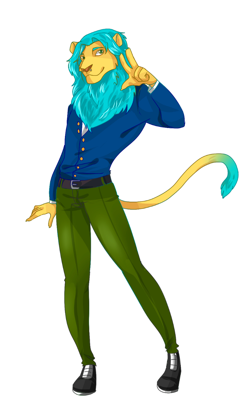 Image of Mylo Mitchell Anderson (The Fun-Loving Lion) - Refsheet.net