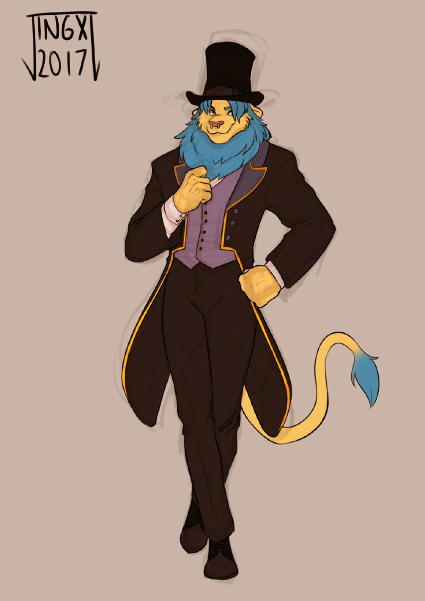 Image of Mylo Mitchell Anderson (The Fun-Loving Lion) - Refsheet.net