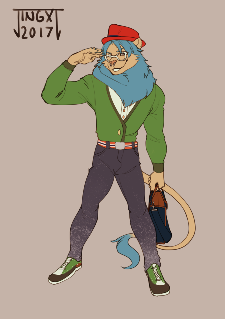 Image of Mylo Mitchell Anderson (The Fun-Loving Lion) - Refsheet.net