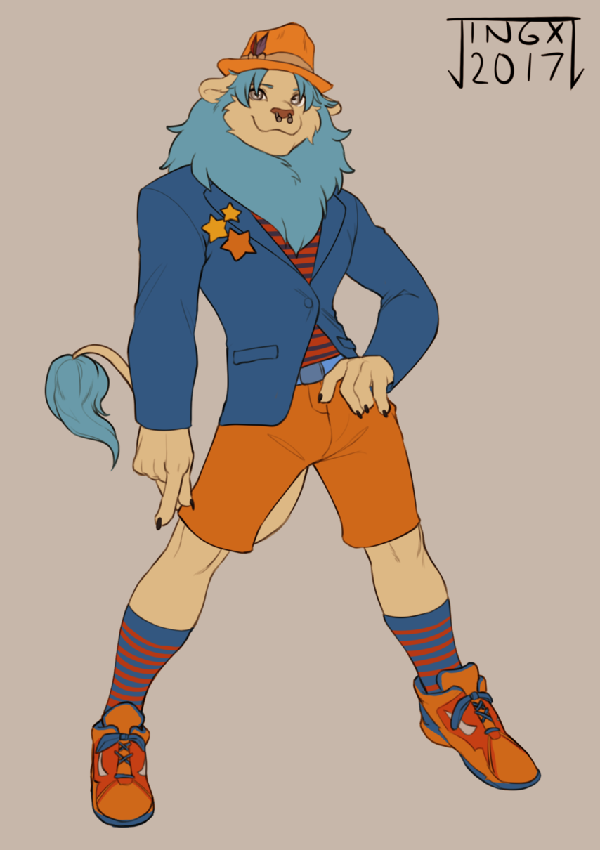 Image of Mylo Mitchell Anderson (The Fun-Loving Lion) - Refsheet.net