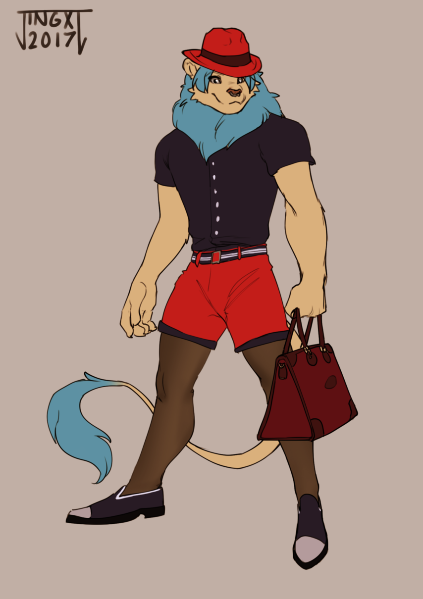 Image of Mylo Mitchell Anderson (The Fun-Loving Lion) - Refsheet.net