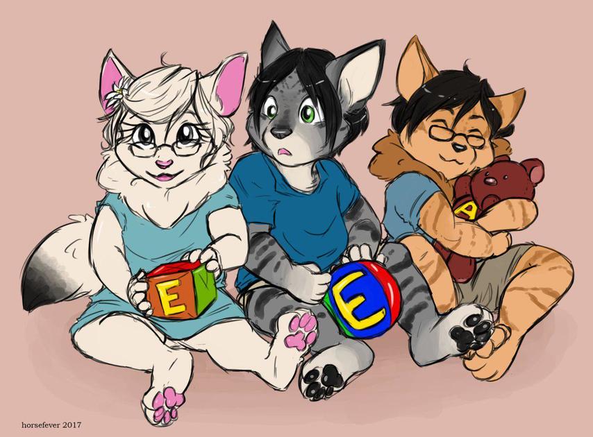 Eira, Ezekiel, Aidan Knight - Refsheet.net