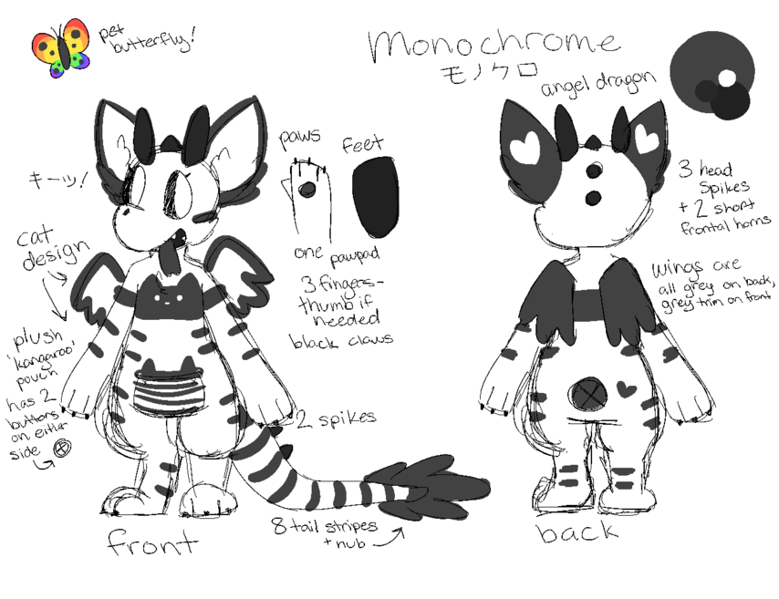 Image of monochrome - Refsheet.net