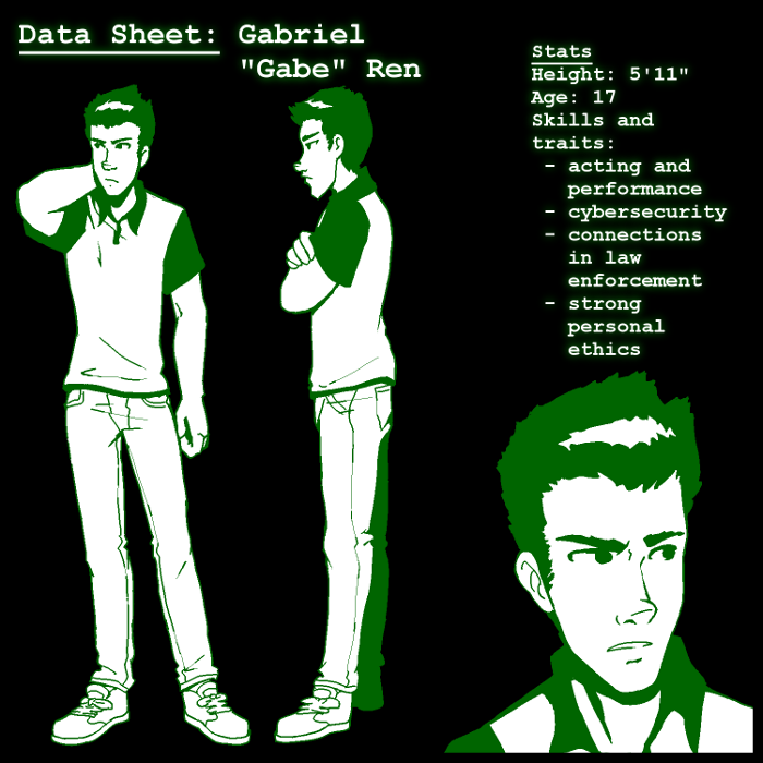 Image of Gabriel "Gabe" Ren - Refsheet.net
