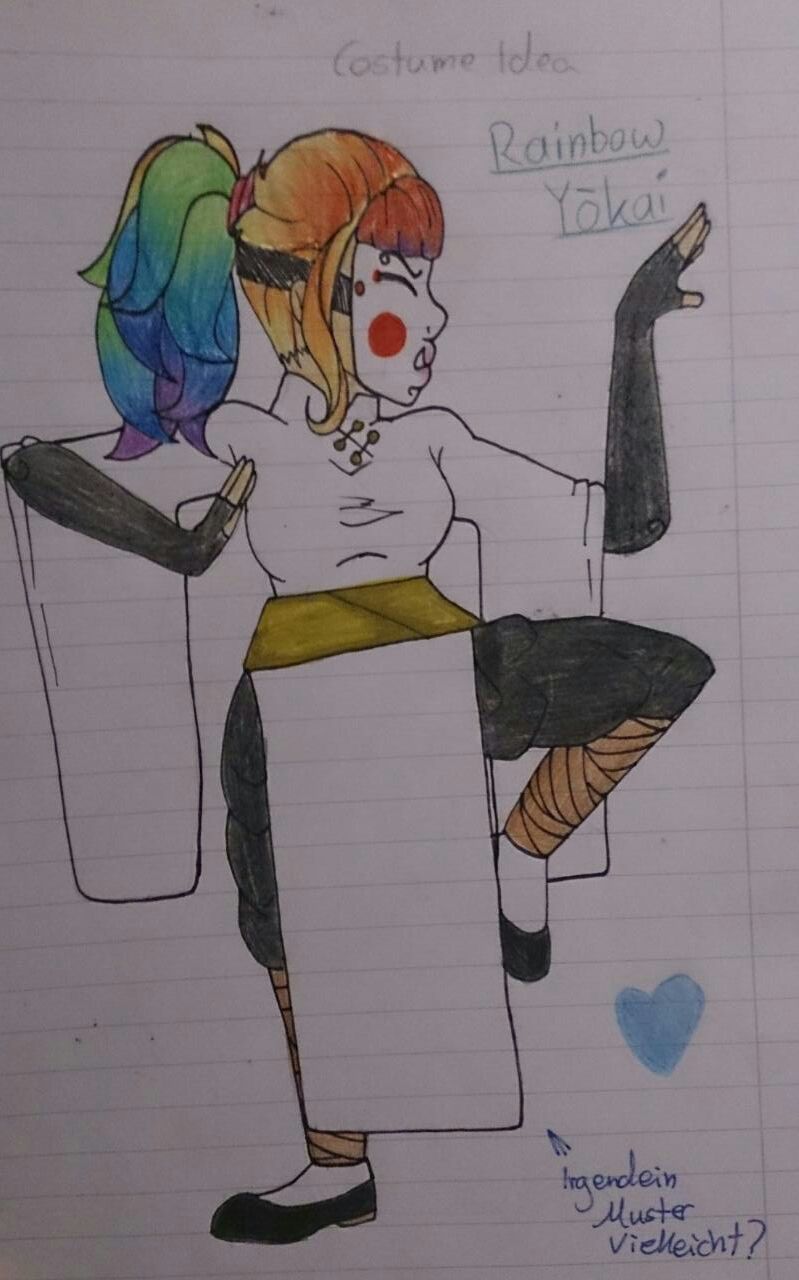 Image of Yolin/Yo-Yo/Rainbow Yokai - Refsheet.net