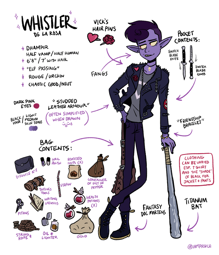 Image of Whistler de la Rosa - Refsheet.net