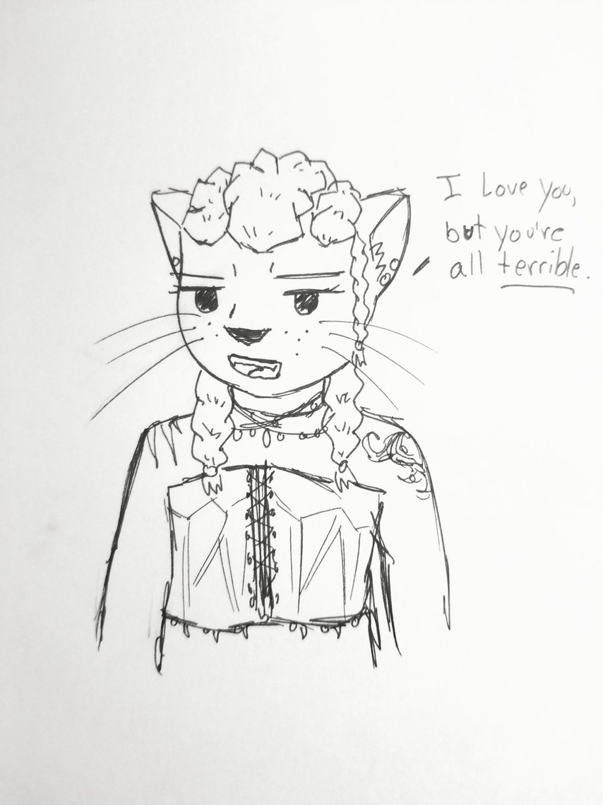 Image of Mahaut the Fireheart - Refsheet.net