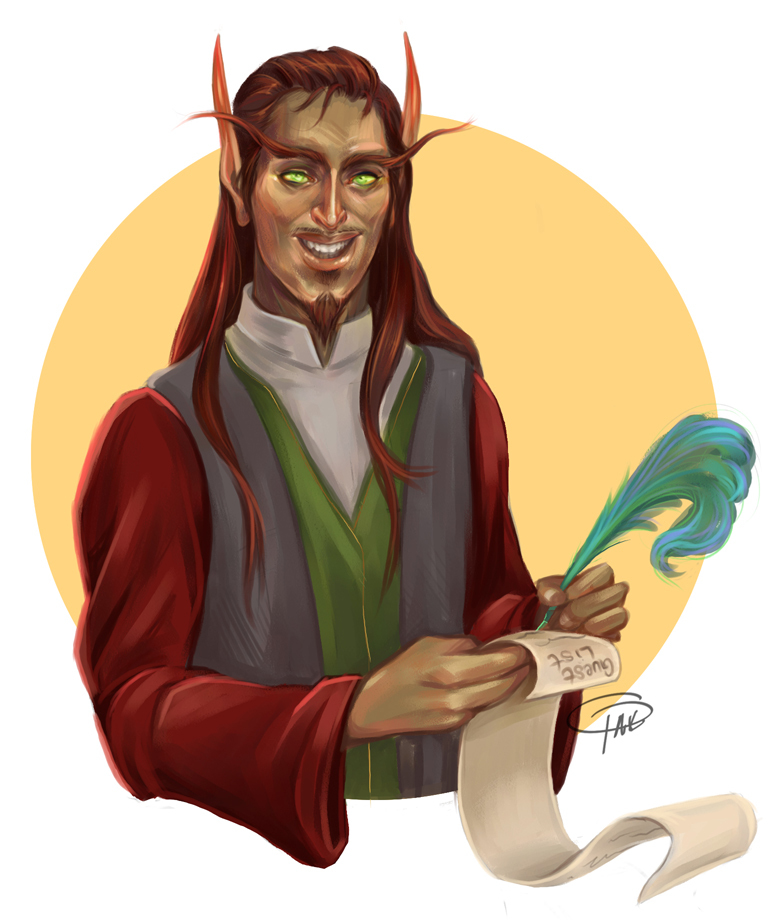 Image of Sanimir Lightmist aka Hethurin Fairsong - Refsheet.net