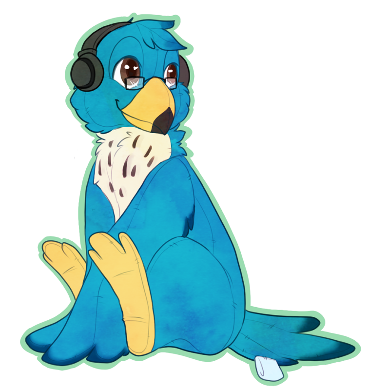 Image of Azure Falcon - Refsheet.net