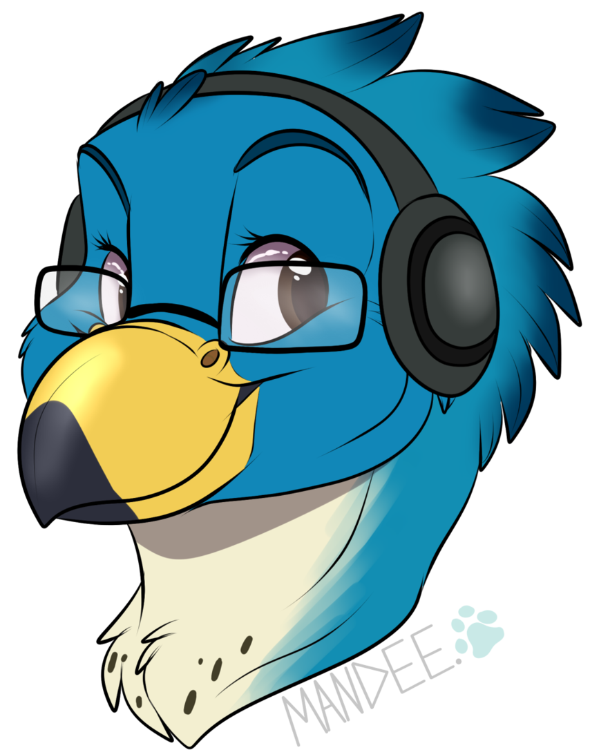 Image of Azure Falcon - Refsheet.net