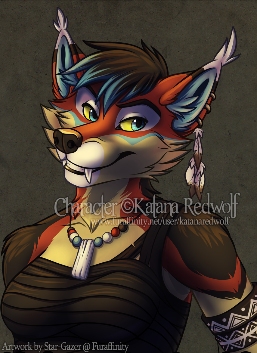 Image of Katana Redwolf - Refsheet.net