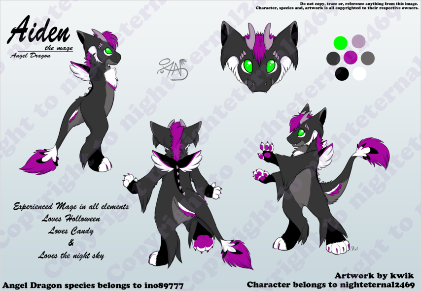 Aiden [Dutch Angel Dragon] Reference - Refsheet.net