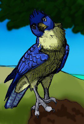 Image of Azure Falcon - Refsheet.net