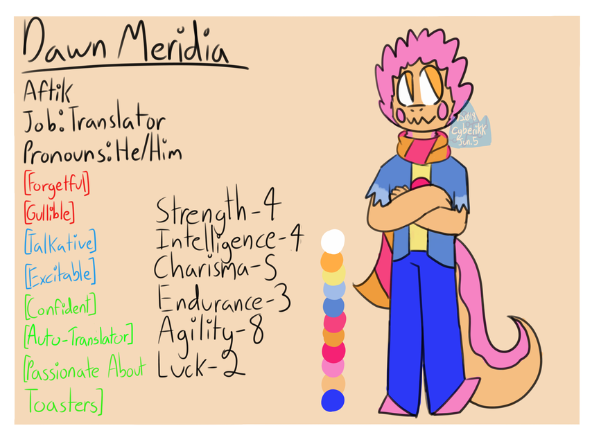 Image of Dawn Meridia - Refsheet.net