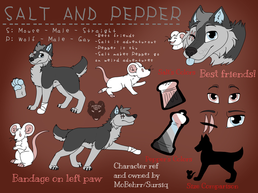Image of Salt and Pepper - Refsheet.net