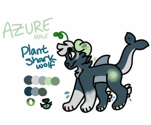 Image of Azure - Refsheet.net