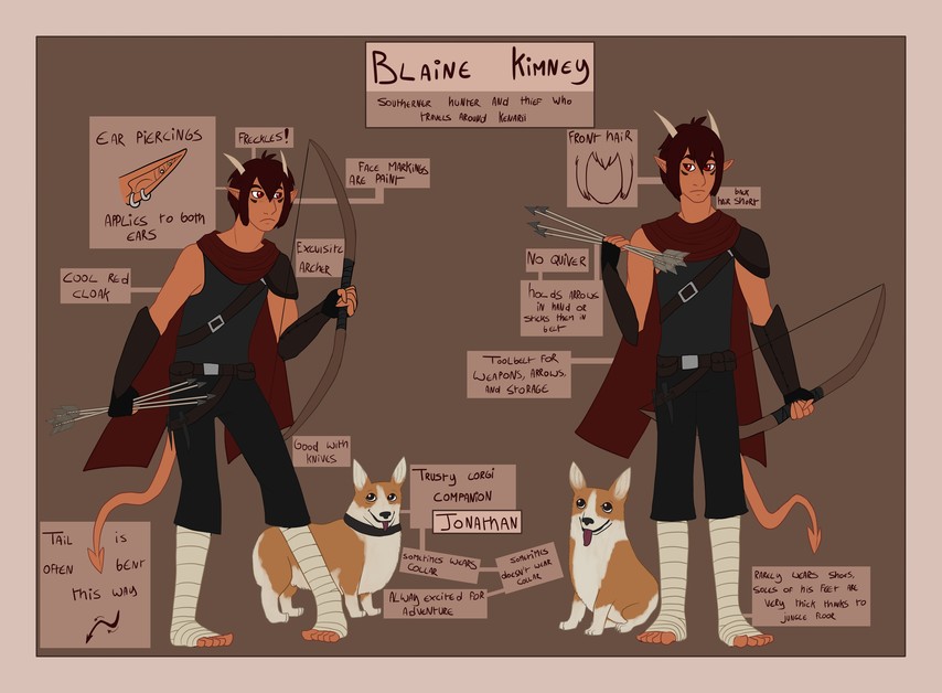 Image of Blaine Kimney - Refsheet.net