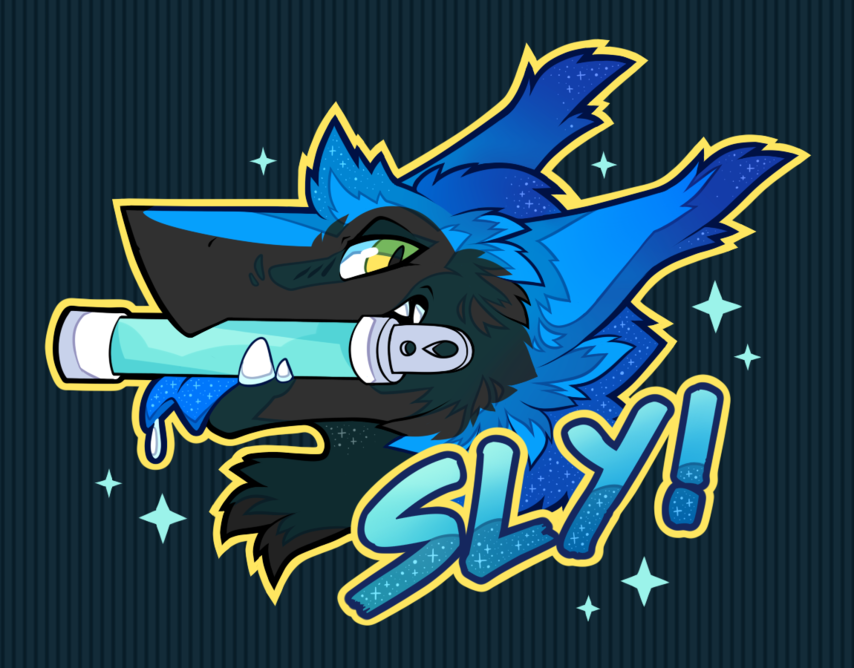 Sly Badge 1 - Refsheet.net
