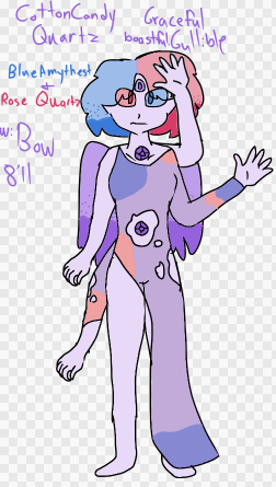 Image of cotten candy quartz - Refsheet.net