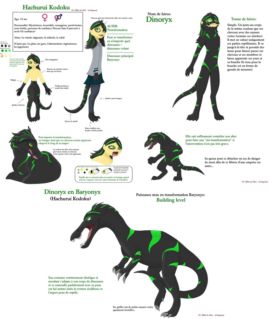 Reference sheet of Hachurui KODOKU [FR] - Refsheet.net