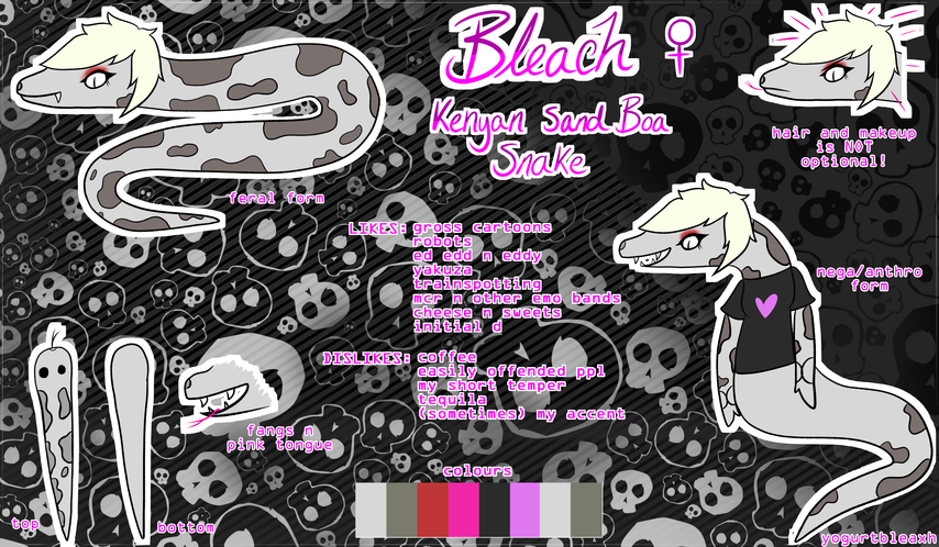 Image of Bleach (Snake) - Refsheet.net