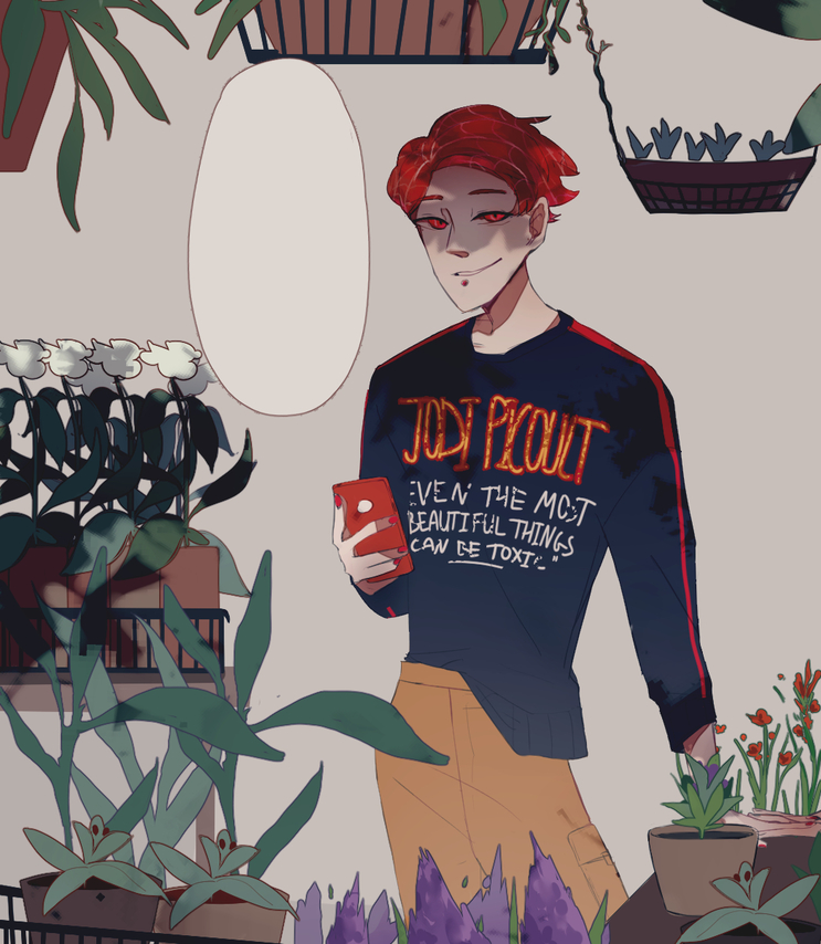 Image of blood red redcap - Refsheet.net