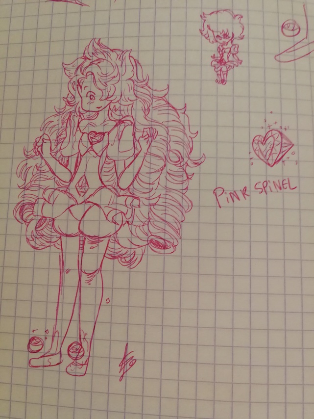 Image of Pink Spinel / Spinelle Rose - Refsheet.net