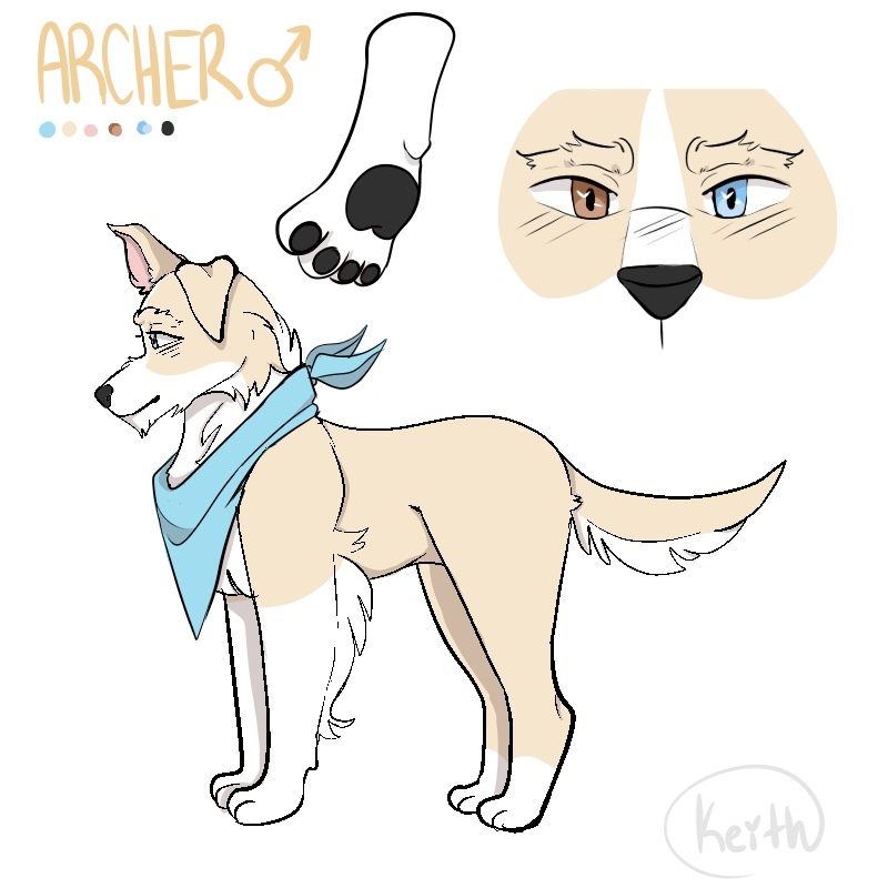 Image of Archer - Refsheet.net