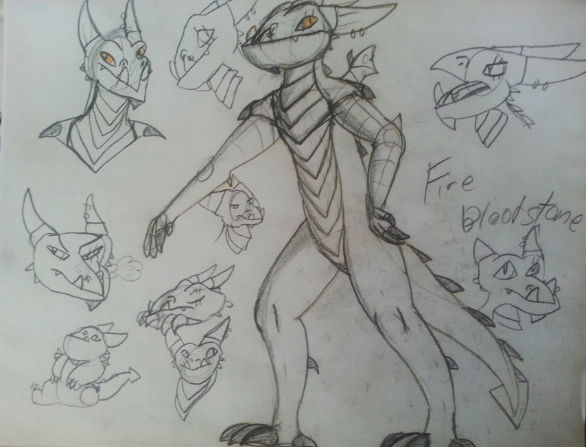 Image of Fire Bloodstone - Refsheet.net