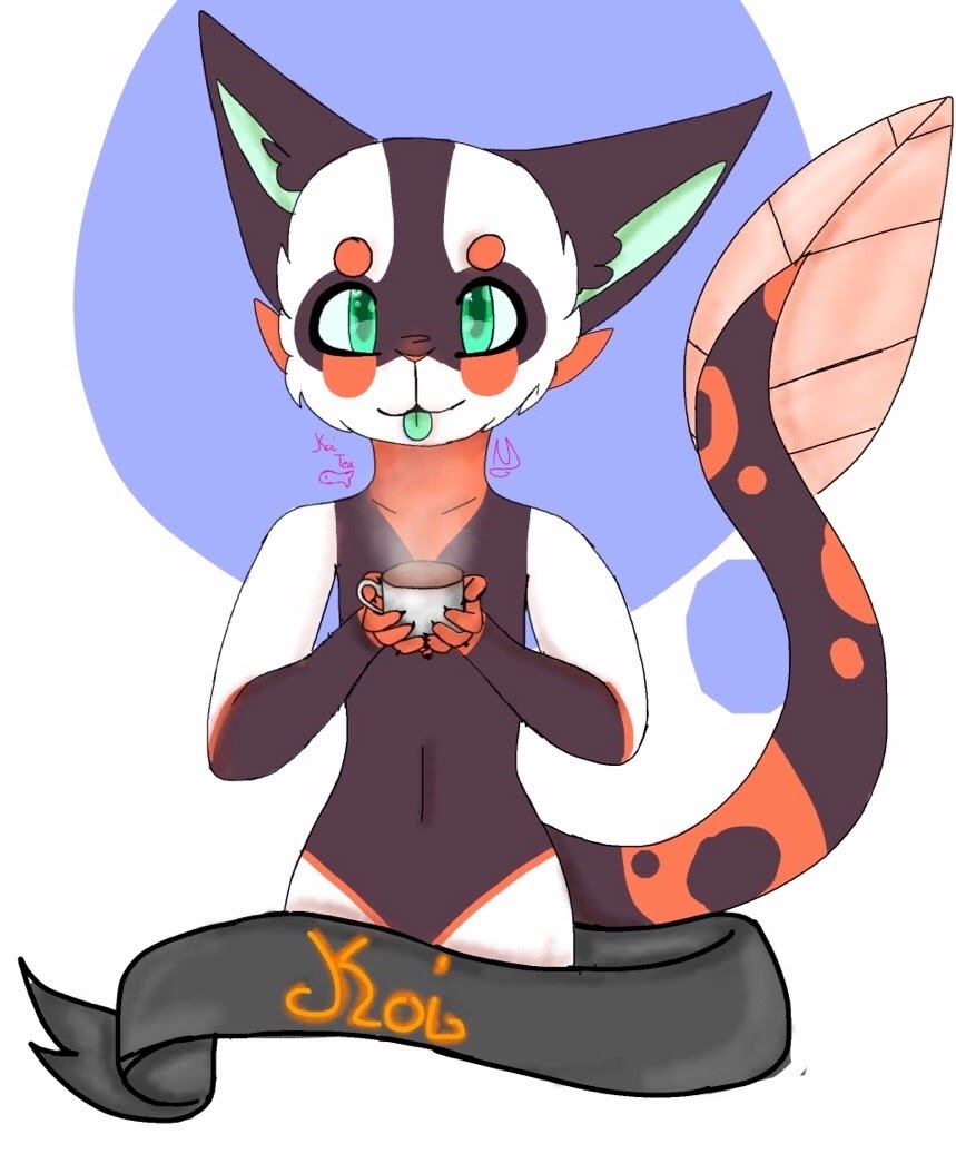 koi dragon oc