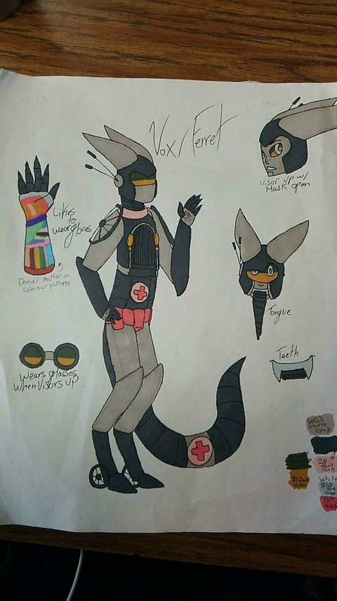 Image of Vox Starter (Ferret) - Refsheet.net
