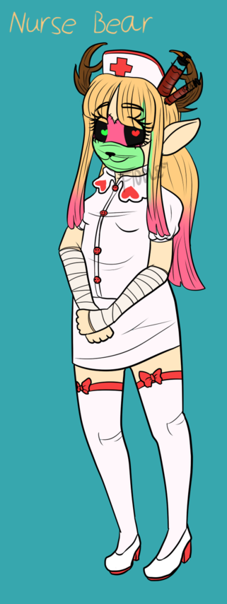 Nurse Bear - Refsheet.net