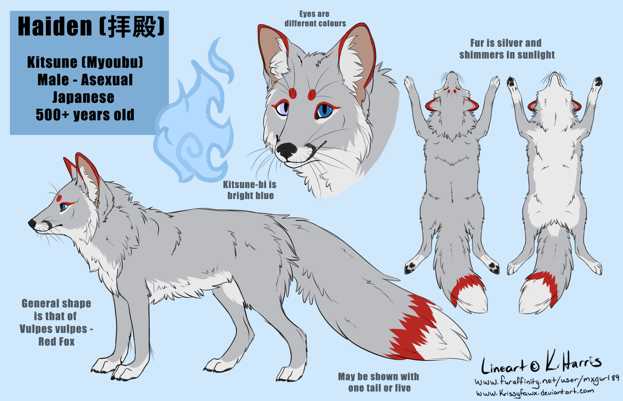 kitsune fox form
