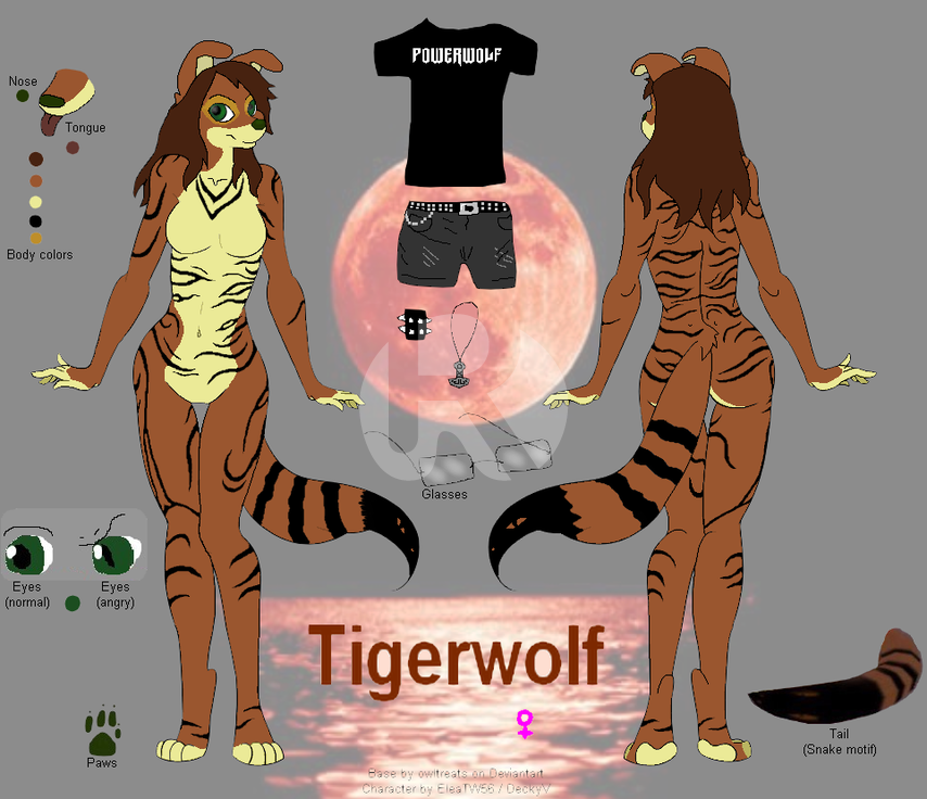 anthro tiger reference