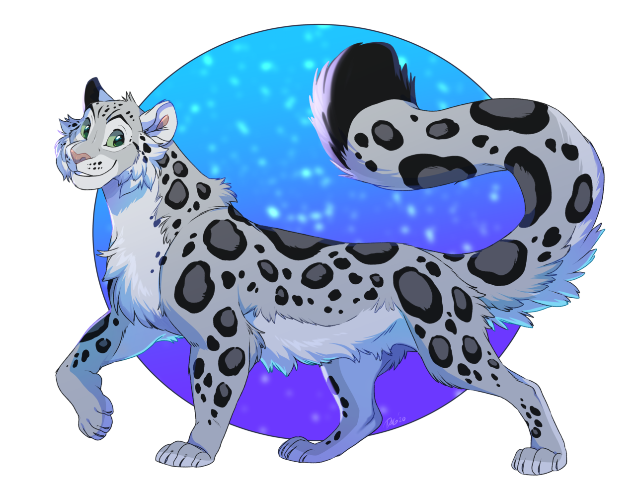 Deviantart Chibi Snow Leopard