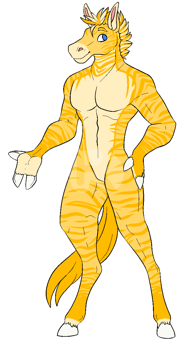 anthro zebra