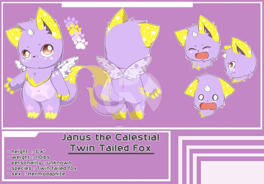 janus character sheet (SFW) - Refsheet.net