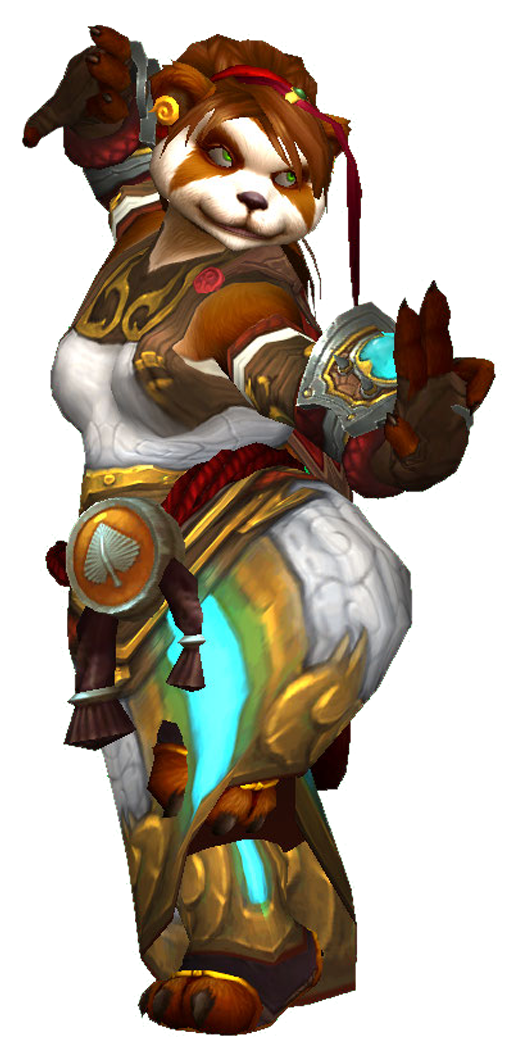 Female Panda Monk