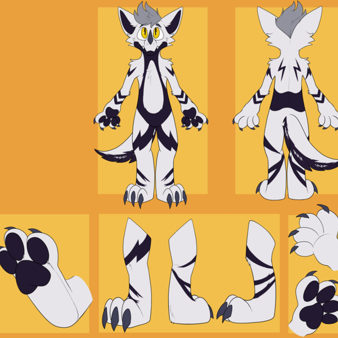 Blank Wolf Character Sheet TR Wolf Character Sheet By Gorfy - Fur