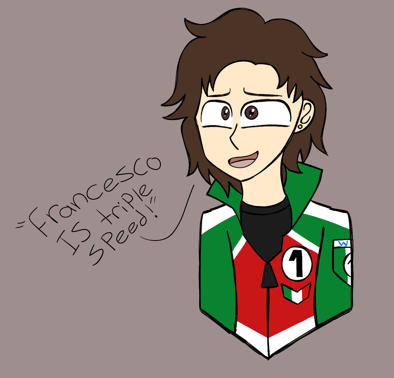 Francesco Bernoulli Side View