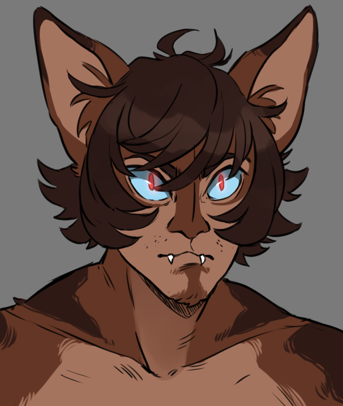 cat demon boy