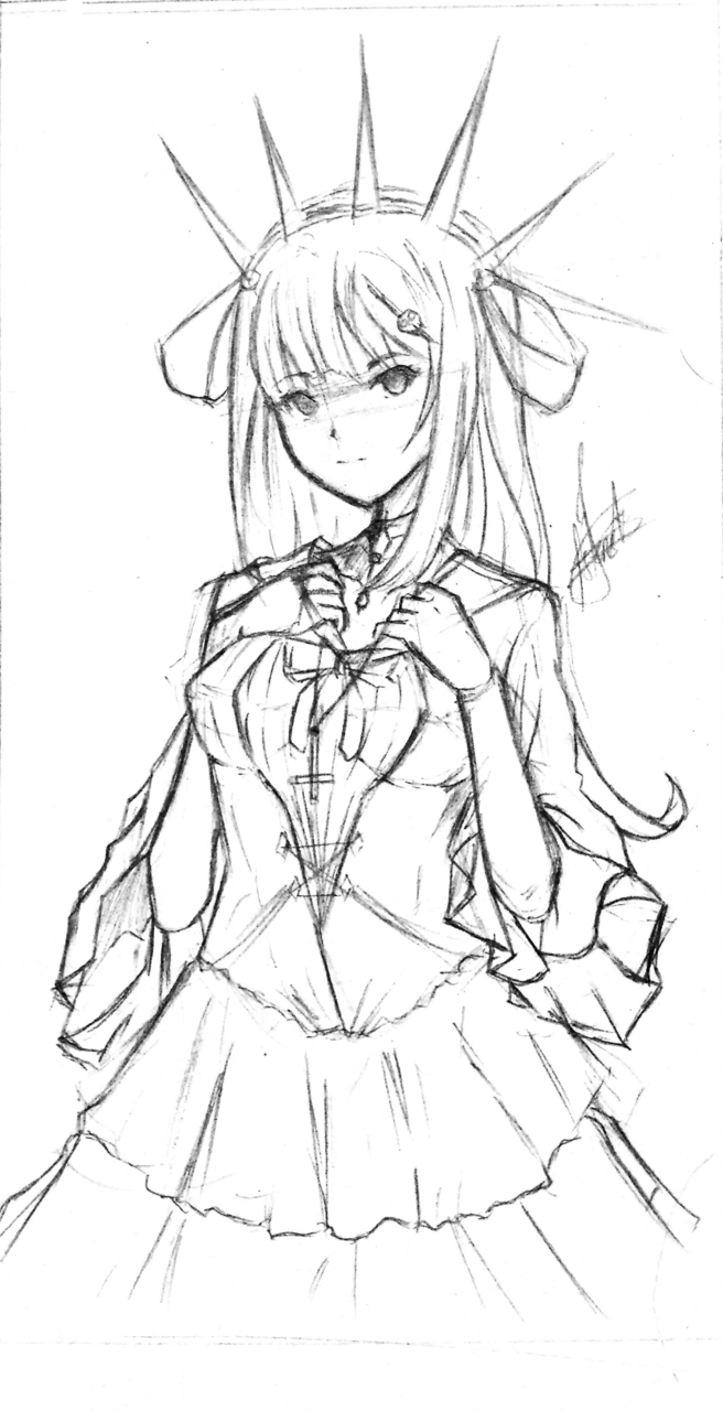 zero two coloring pages