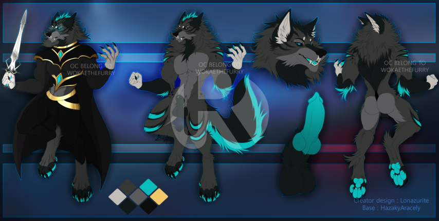 anthro wolf ref base