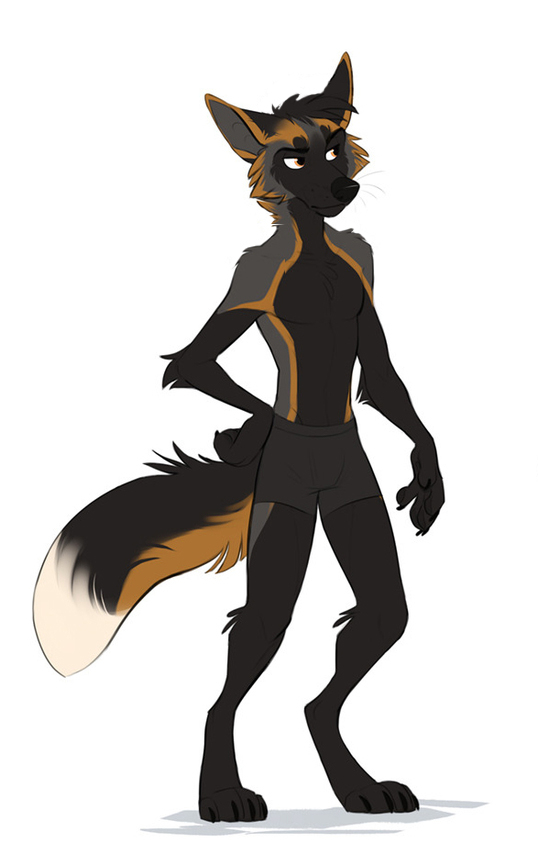 anthro fox reference