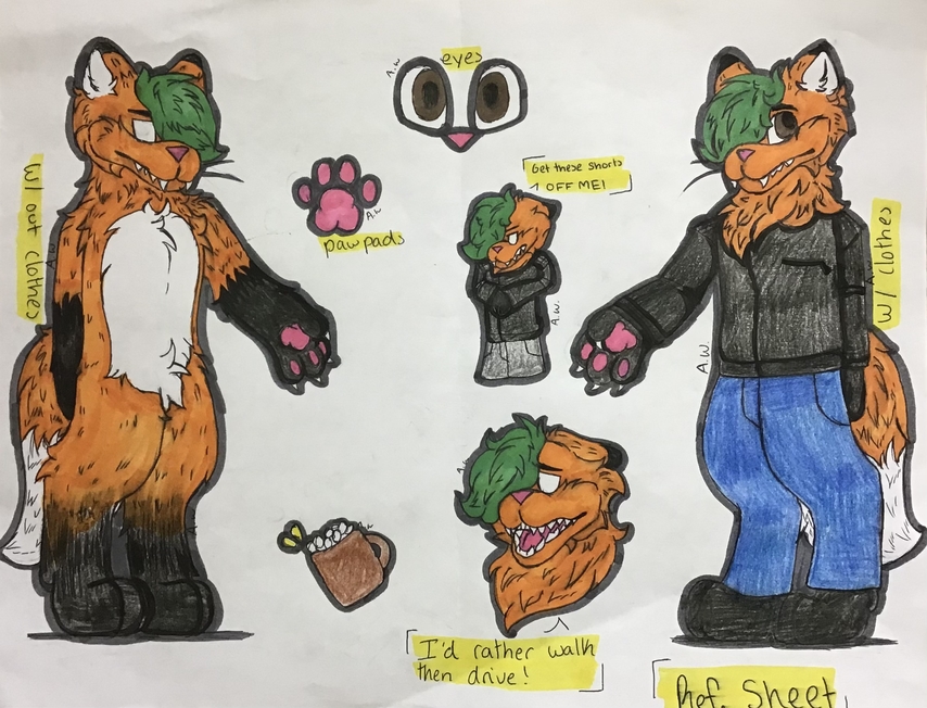 I'm bored, give me your fursonas, I'll draw them : r/furry