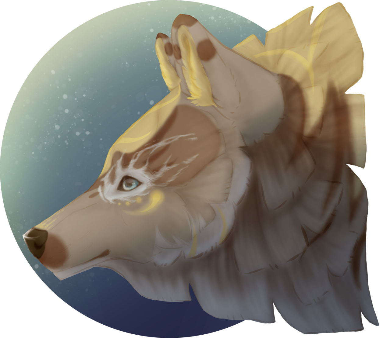 Twilight Princess Golden Wolf