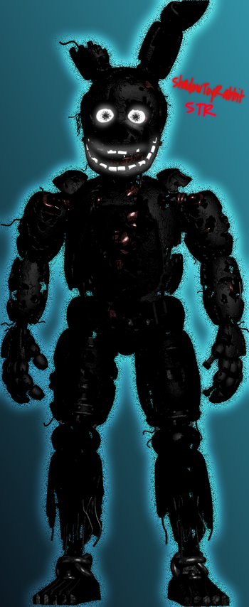 how to draw shadow springtrap