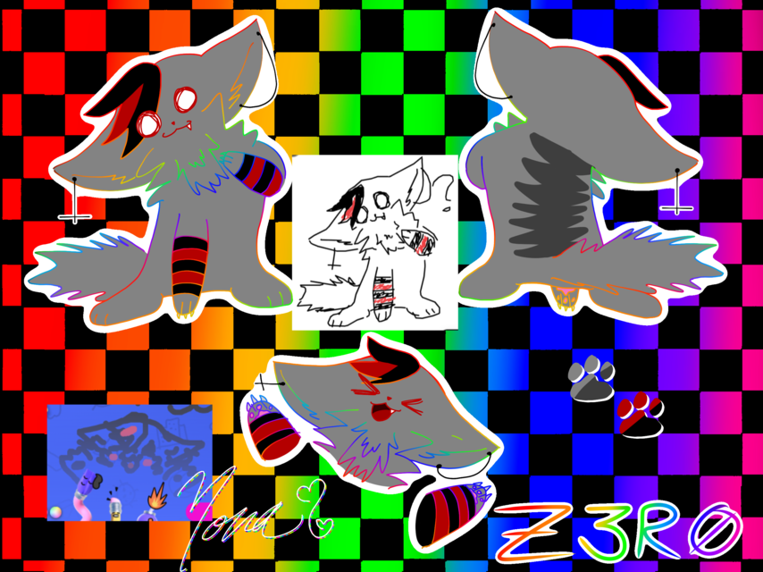 Z3R0 refsheet - Refsheet.net