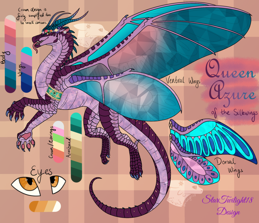 Queen Azure - Refsheet.net