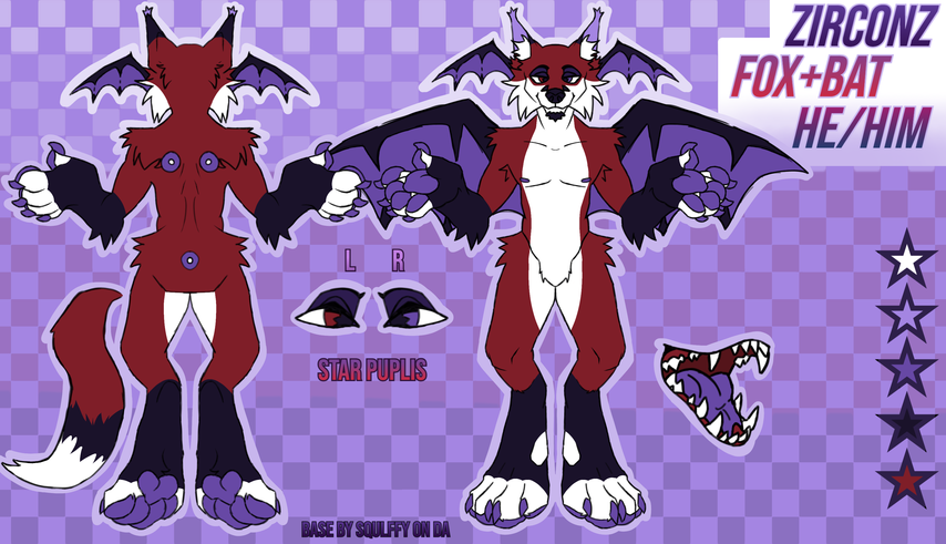 renard lapfox ref sheet